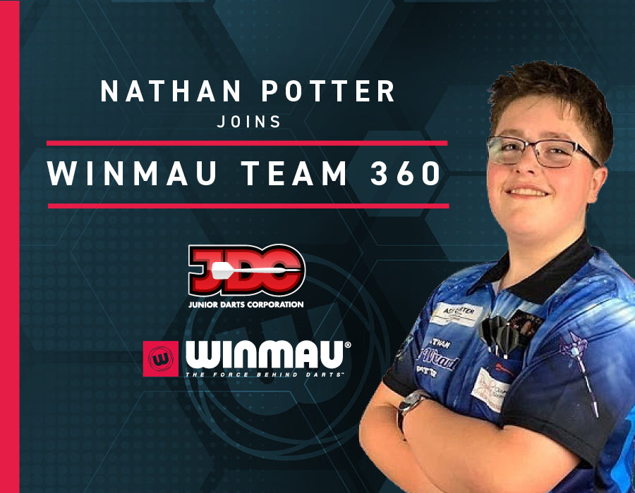 Nathan Potter Joins Winmau Team 360
