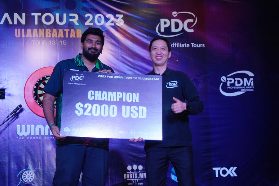 Zong & Kumar enjoy breakthrough weekend on PDC Asian Tour – Winmau