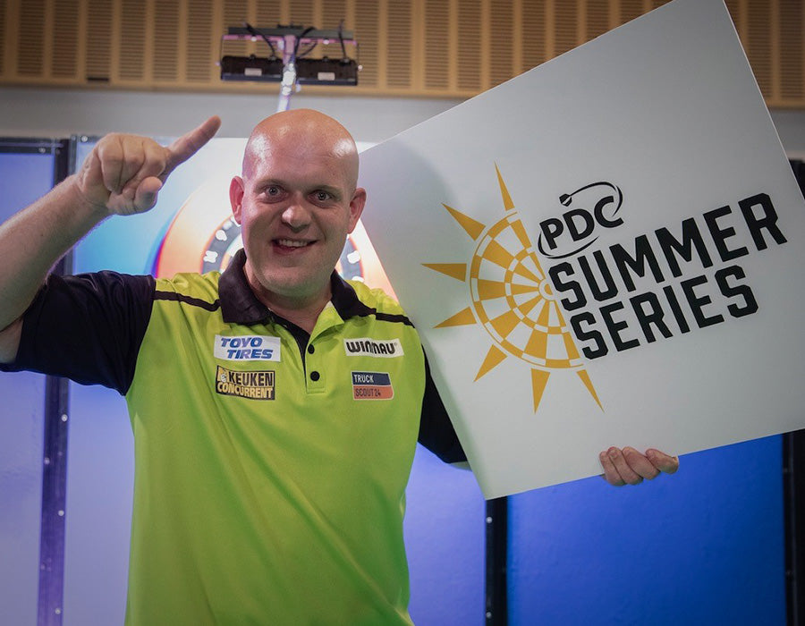 Van Gerwen Returns to Action with PDC Summer Series Day One Win – Winmau
