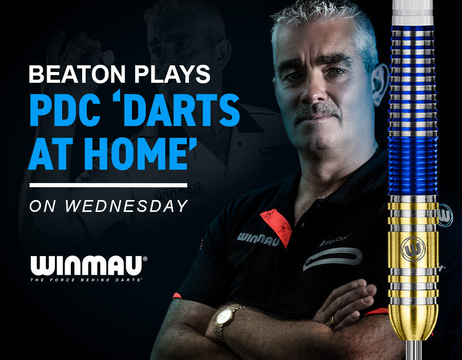The Legend Beaton plays PDC “Darts At Home' on Wednesday – Winmau