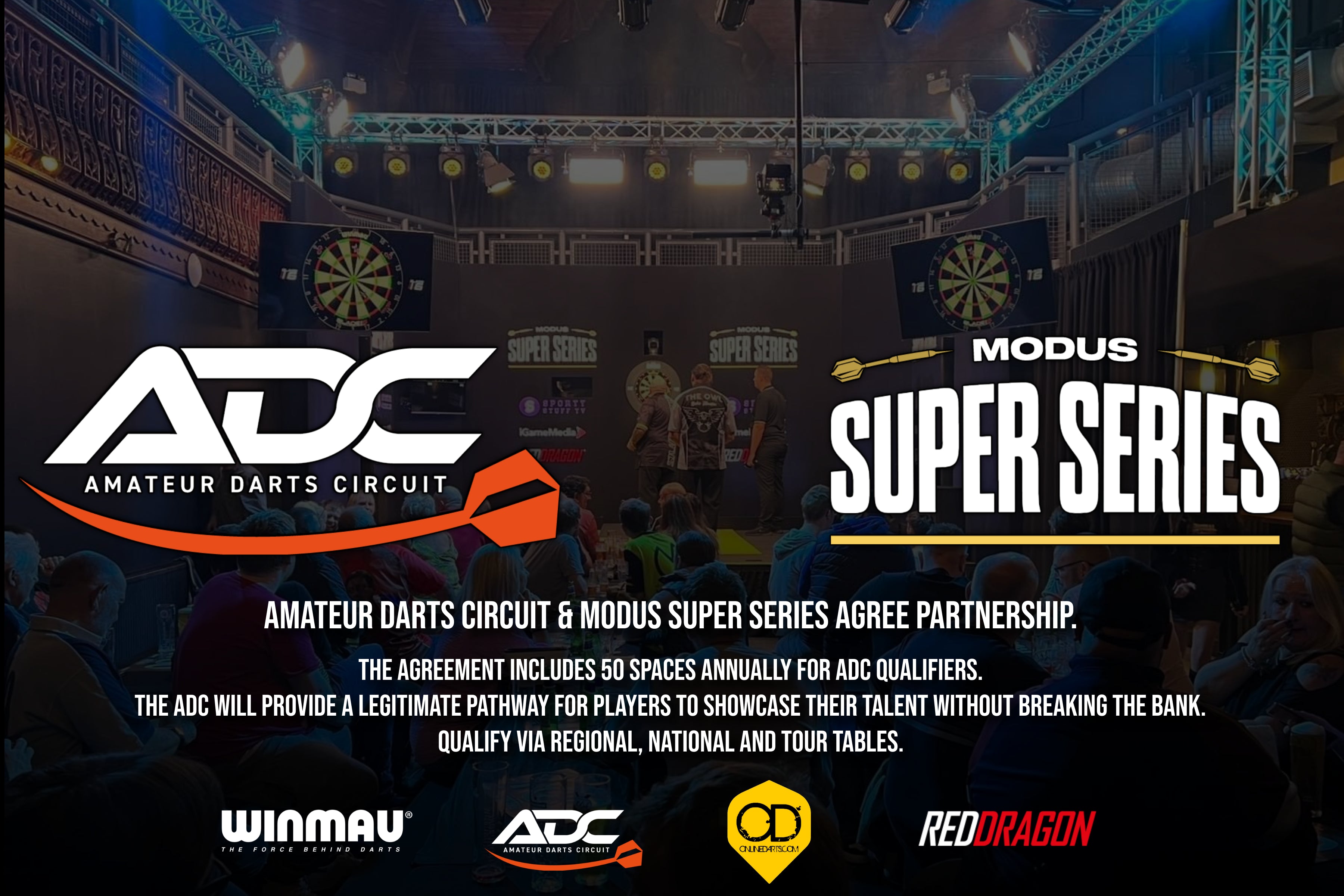 SUPER SERIES NOW AVAILABLE THROUGH ADC QUALIFIERS – Winmau