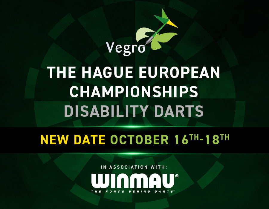 Disability Darts 2020 European Championships - October 16-18 – Winmau
