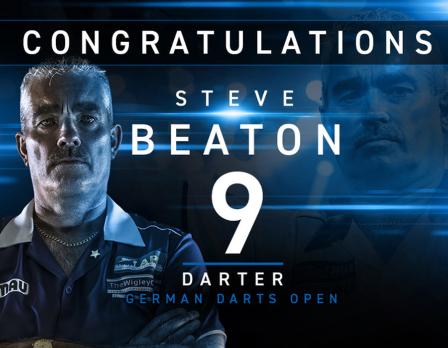 Steve Beaton Hits 9-dart Finish at German Darts Open – Winmau
