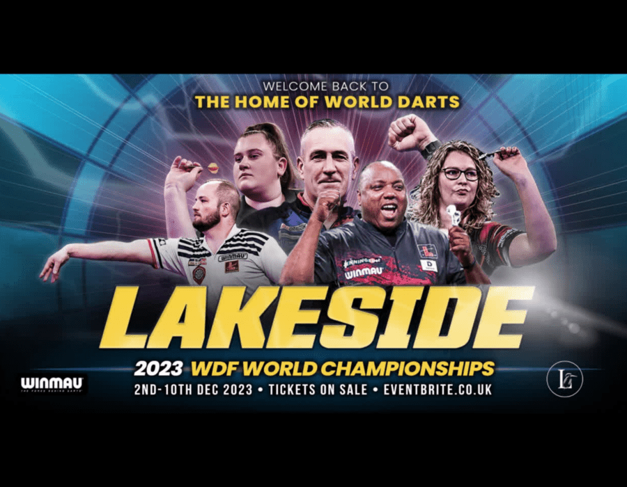 Winmau Blade 6 takes centre stage at Lakeside WDF World Championships