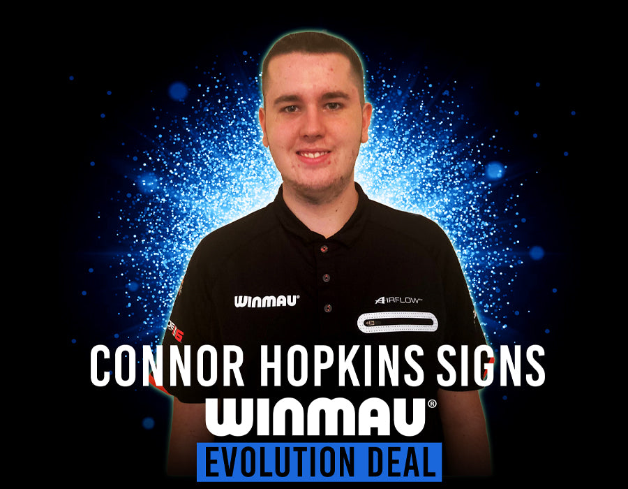 Clinical Connor Hopkins Signs Evolution Deal – Winmau