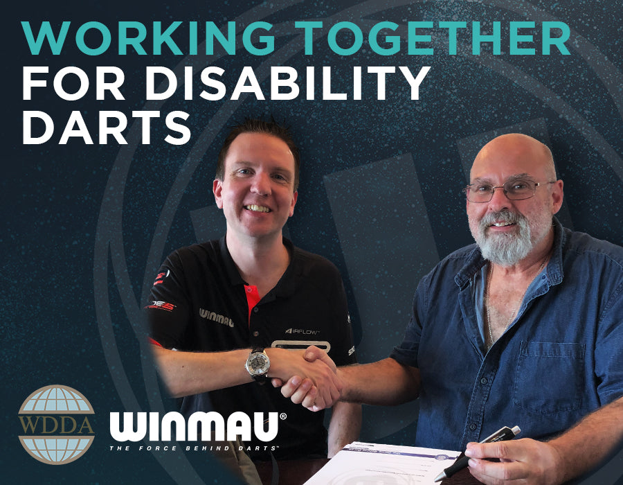 Winmau Extends Sponsorship of World Disability Darts Association to 20