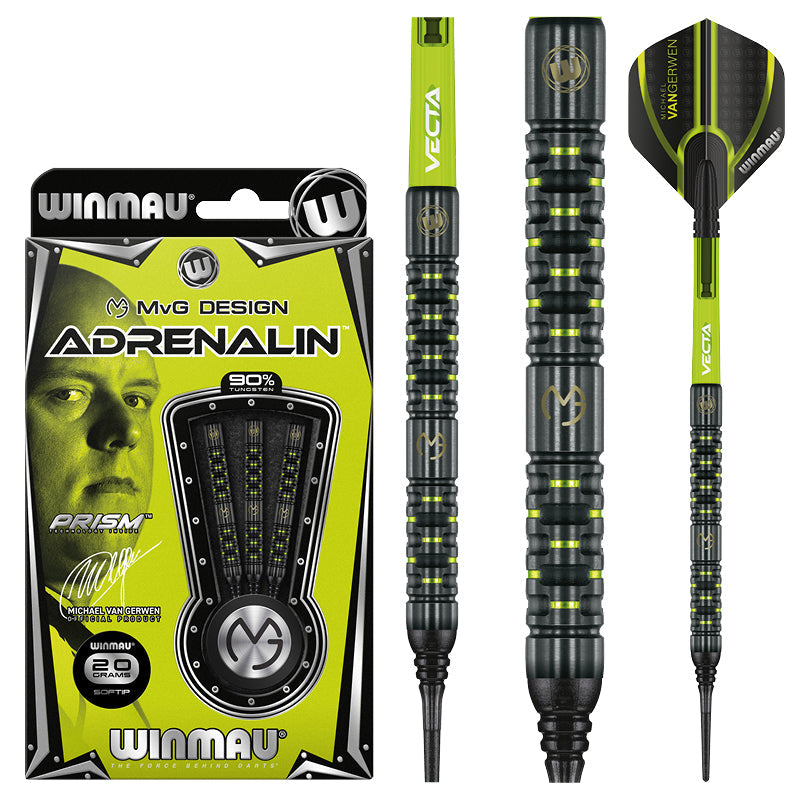 Winmau MVG Darts | Michael van Gerwen Professional Signature Dart Sets