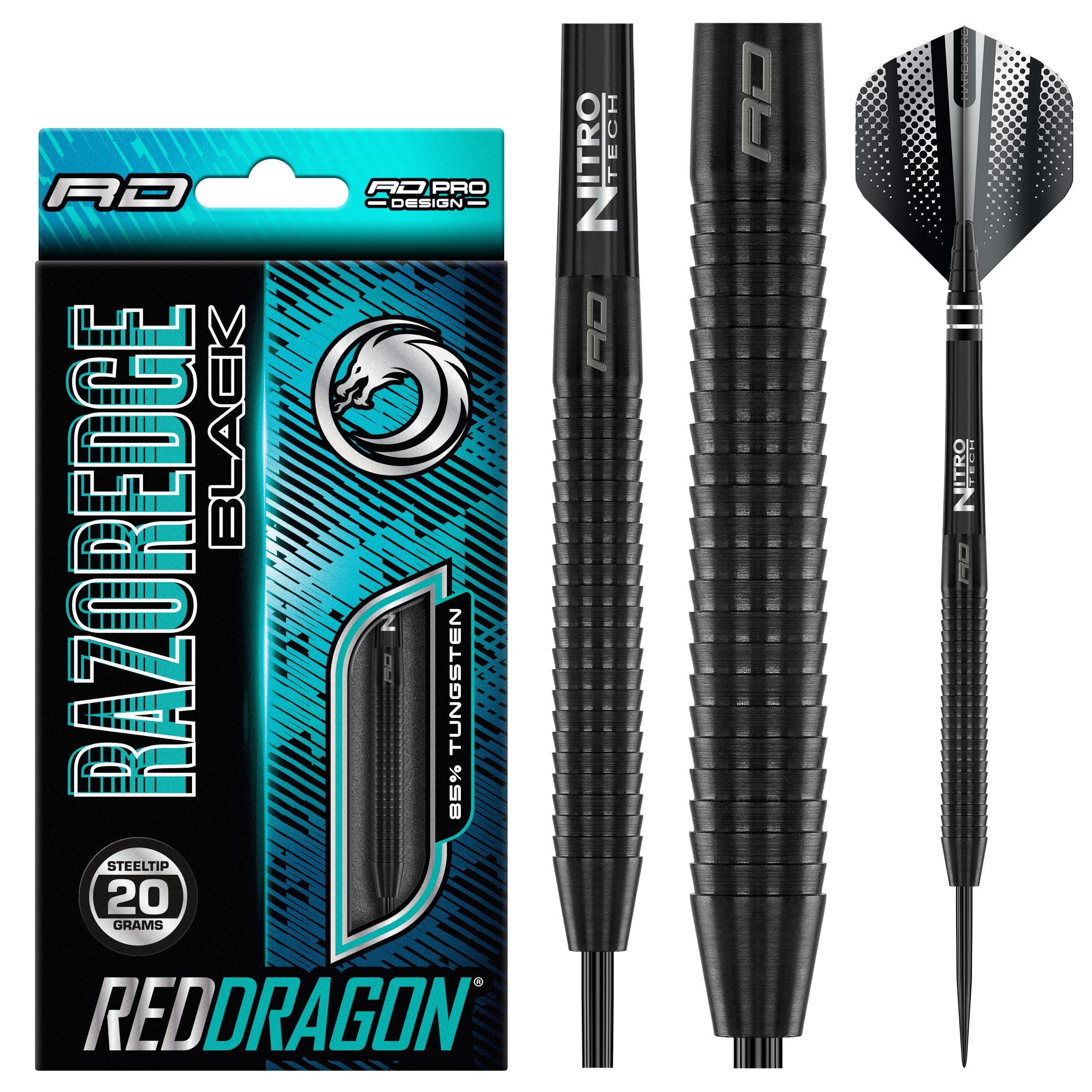 Razor Edge Black Darts | Red Dragon Darts – Winmau