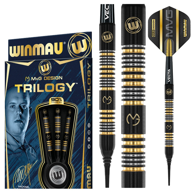 Winmau MVG Darts | Michael van Gerwen Professional Signature Dart Sets