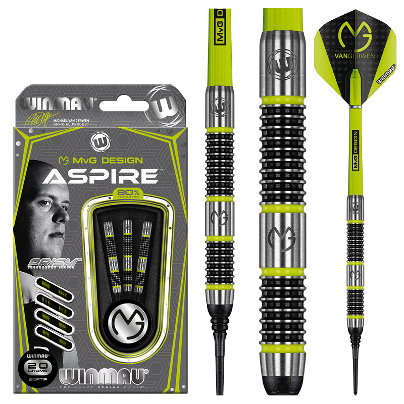 Winmau MVG Darts | Michael van Gerwen Professional Signature Dart Sets